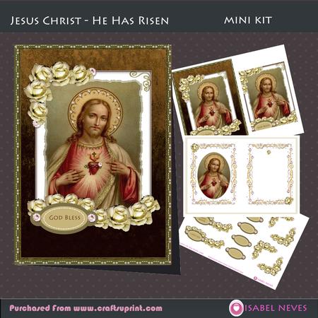 Jesus Christ ~ He Has Risen Mini Kit - CUP596816_2073 | Craftsuprint
