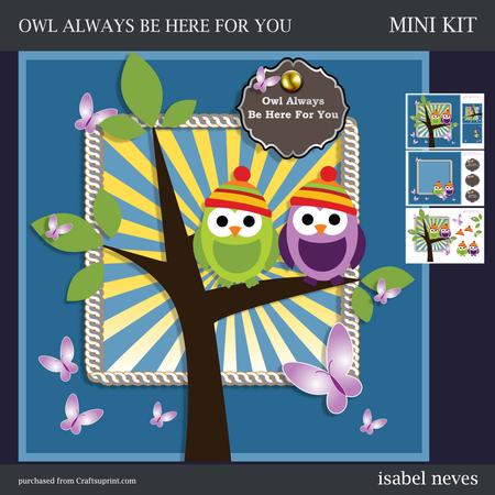 Owl Always Be Here for You - CUP676844_2073 | Craftsuprint