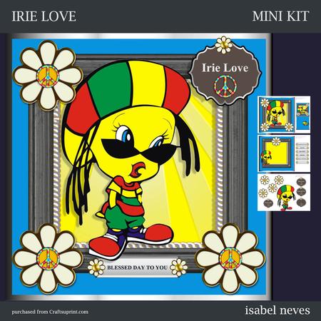 Irie Love. Blessed Day to You - CUP676855_2073 | Craftsuprint