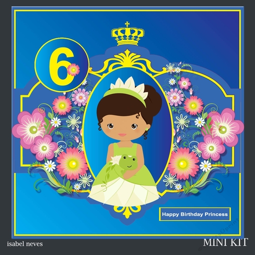 Happy Birthday Princess 7. Ages: 3,4,5,6,7 - CUP767017_2073 | Craftsuprint