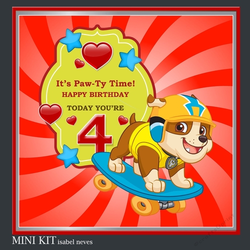 Its Paw-Ty Time 2 - CUP768609_2073 | Craftsuprint