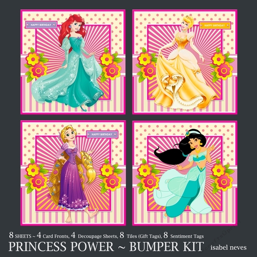 Princess Power Bumper Kit - CUP769812_2073 | Craftsuprint