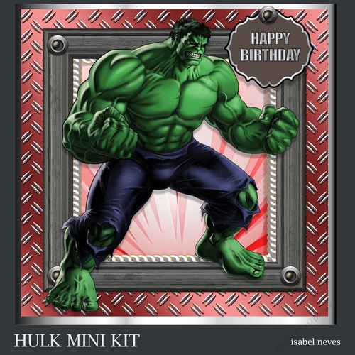 Hulk Mini Kit - CUP770336_2073 | Craftsuprint
