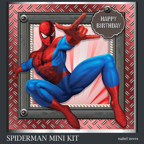 Spiderman Mini Kit - CUP770338_2073 | Craftsuprint