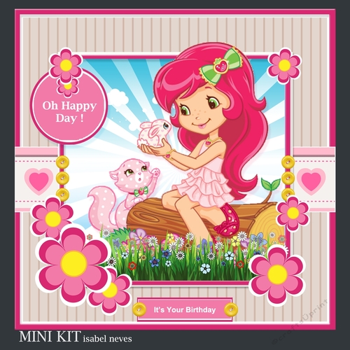 Cute Girl Mini Kit 3 - CUP773694_2073 | Craftsuprint