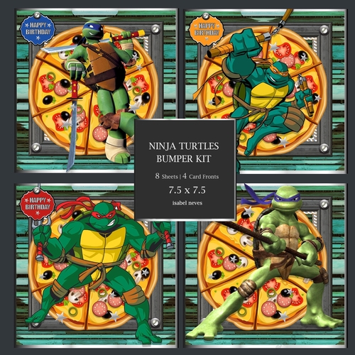 Ninja Turtles Bumper Kit - CUP774397_2073 | Craftsuprint