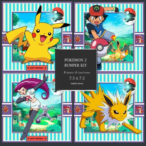 Pokemon 2 Bumper Kit - CUP776525_2073 | Craftsuprint