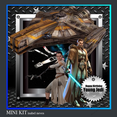 Happy Birthday Young Jedi 4 - CUP787199_2073 | Craftsuprint