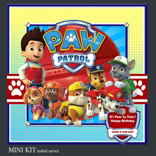 Paw Patrol, Its Paw-Ty Time 5 - CUP790294_2073 | Craftsuprint
