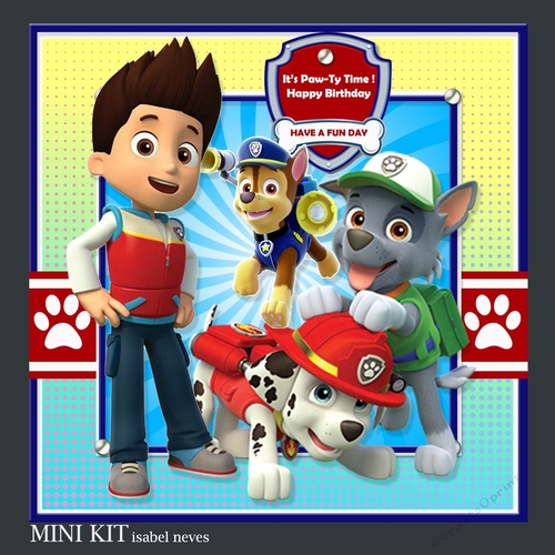 Paw Patrol, Its Paw-Ty Time 6 - CUP790295_2073 | Craftsuprint