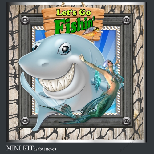 Lets Go Fishin - CUP870854_2073 | Craftsuprint