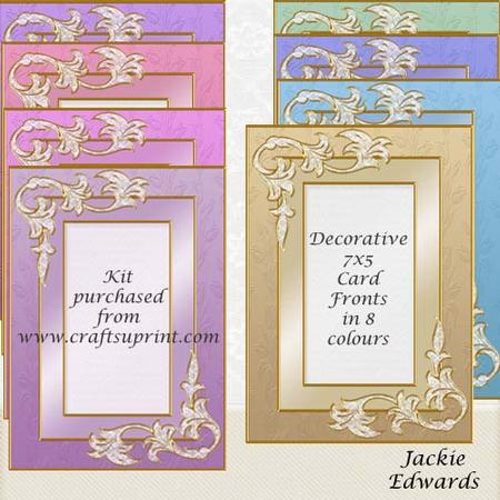 Decorative 7x5 Card Fronts - CUP401589_16 | Craftsuprint