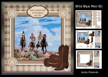 Wild West Mini Kit - CUP607004_16 | Craftsuprint