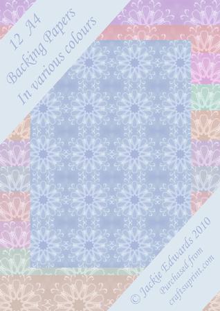 A4 Backing Papers in Various Colours - CUP94500_16 | Craftsuprint