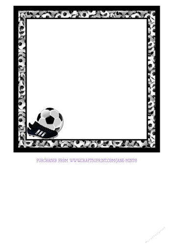 FOOTBALL INSERT - CUP1046648_57683 | Craftsuprint
