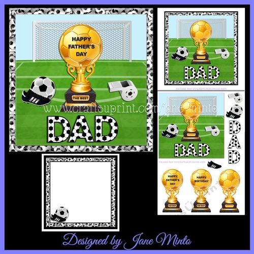 FOOTBALL DAD - CUP1046650_57683 | Craftsuprint