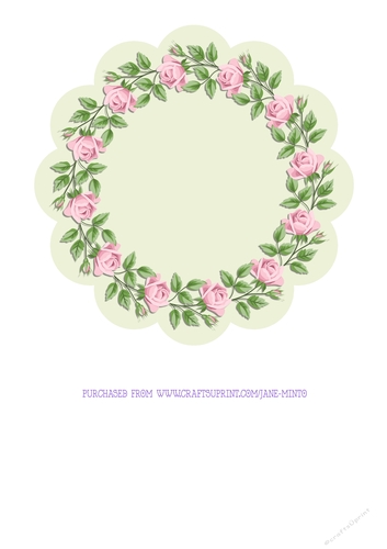 ROSE TOPPER 3 - CUP1047230_57683 | Craftsuprint