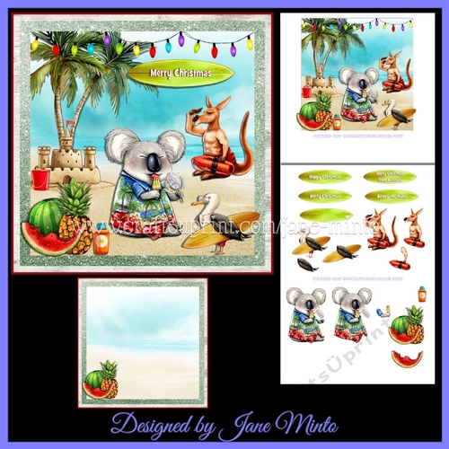 BEACH CHRISTMAS - CUP1082073_57683 | Craftsuprint