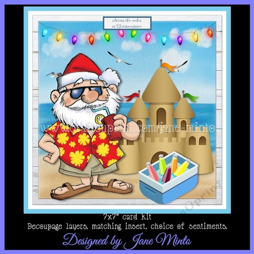 SUNNY SANTA mini kit - CUP1116844_57683 | Craftsuprint