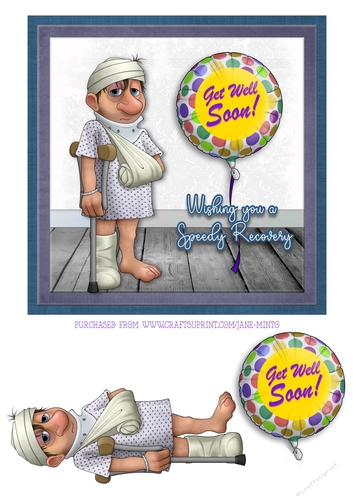 GET WELL - SPEEDY RECOVERY - CUP1119702_57683 | Craftsuprint