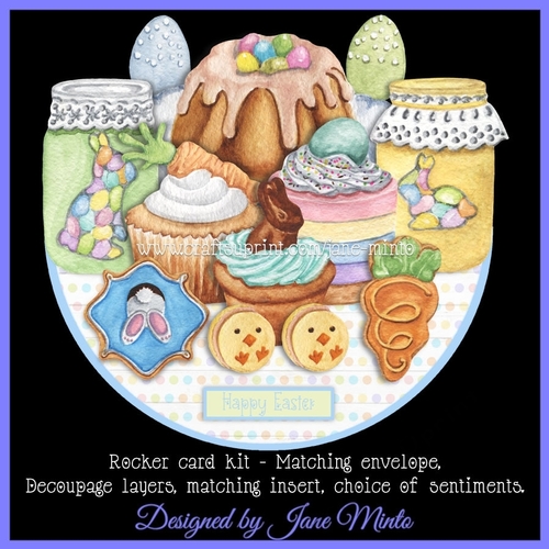 EASTER TREATS rocker card - CUP1154041_57683 | Craftsuprint