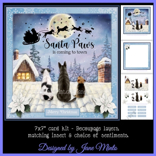 SANTA PAWS - CUP1169162_57683 | Craftsuprint