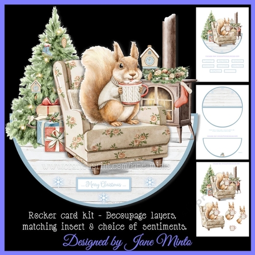 CHRISTMAS COCOA - rocker card - CUP1173366_57683 | Craftsuprint