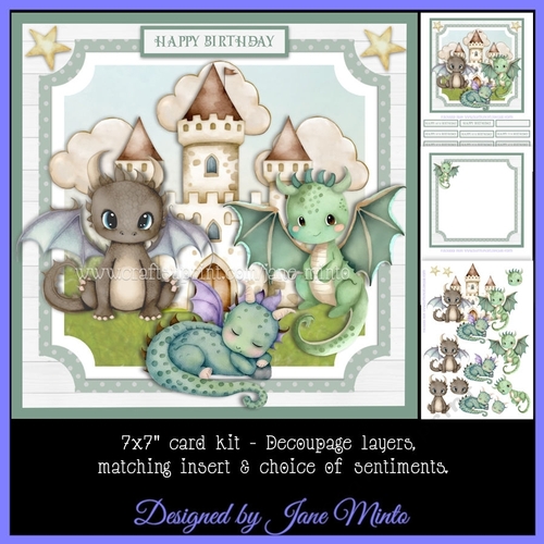 DRAGONS CASTLE mini kit - CUP1182443_57683 | Craftsuprint