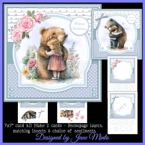 BEAR HUGS - CUP1194712_57683 | Craftsuprint
