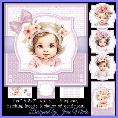 CUTE AS A BUTTON - GIRLS - CUP1213724_57683 | Craftsuprint