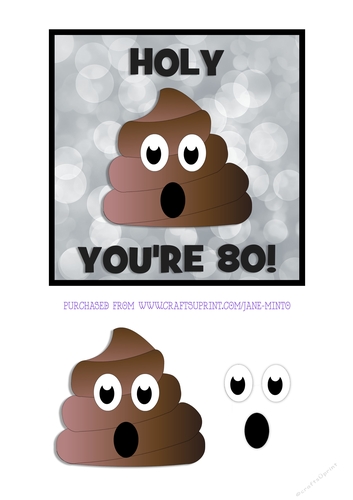 HOLY **** YOURE 80 - grey - CUP1214955_57683 | Craftsuprint