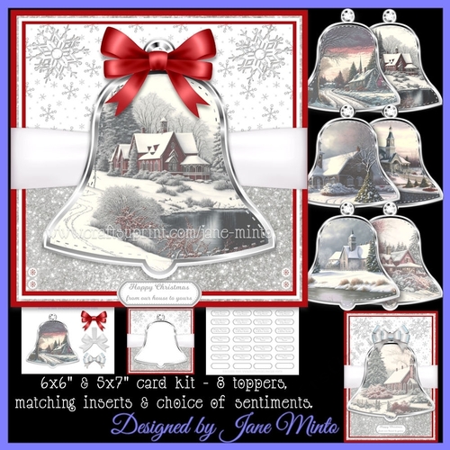 SILVER BELLS - CUP1220712_57683 | Craftsuprint