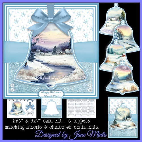 WINTER BELLS - CUP1221021_57683 | Craftsuprint