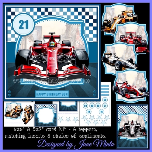 RACE CARS - CUP1230415_57683 | Craftsuprint