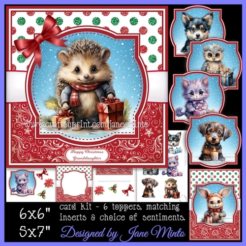 HEDGEHOG & FRIENDS - CUP1250929_57683 | Craftsuprint