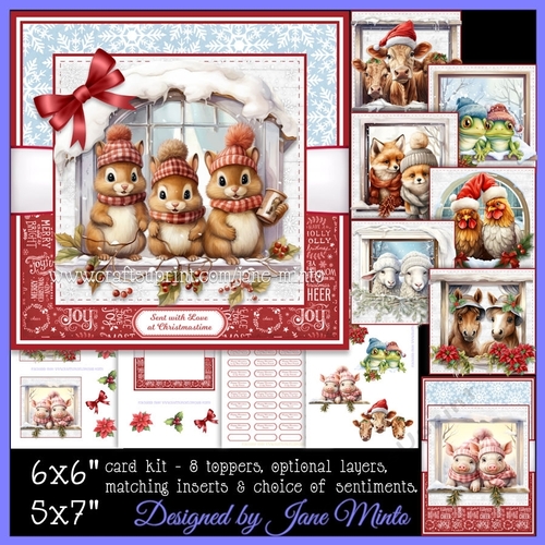 FARM ANIMALS & FRIENDS - CUP1253068_57683 | Craftsuprint