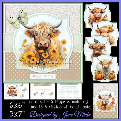 AUTUMN HIGHLAND COWS - CUP1253629_57683 | Craftsuprint