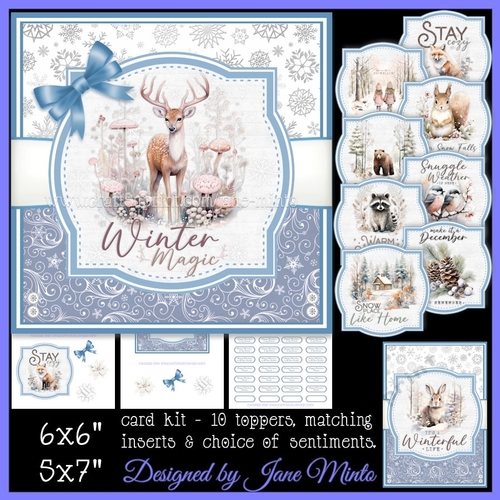 WINTER MAGIC TOPPER SET - CUP1255059_57683 | Craftsuprint