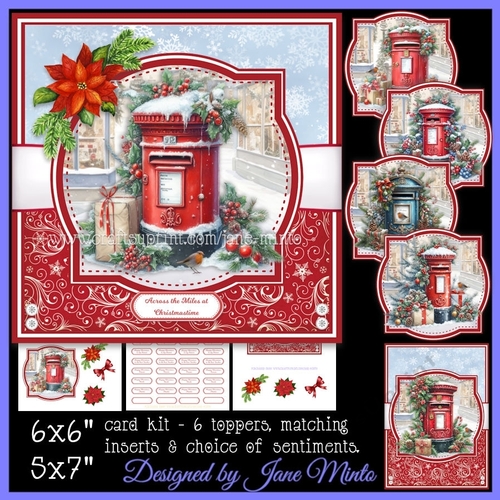 CHRISTMAS POSTBOX - CUP1260025_57683 | Craftsuprint