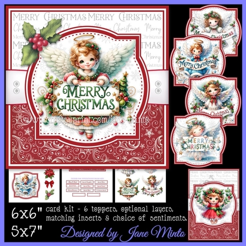 CHRISTMAS ANGELS - CUP1262167_57683 | Craftsuprint