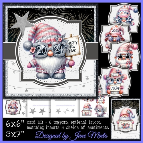 NEW YEAR GNOMES 2024 - CUP1271581_57683 | Craftsuprint