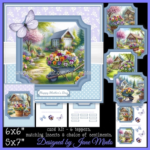 PANSY GARDEN - CUP1286067_57683 | Craftsuprint
