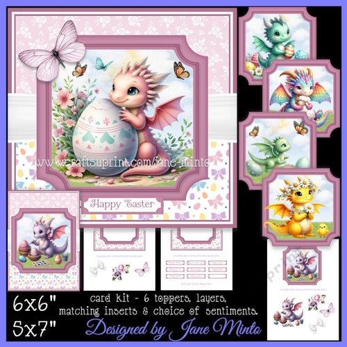 EASTER DRAGONS - CUP1290552_57683 | Craftsuprint