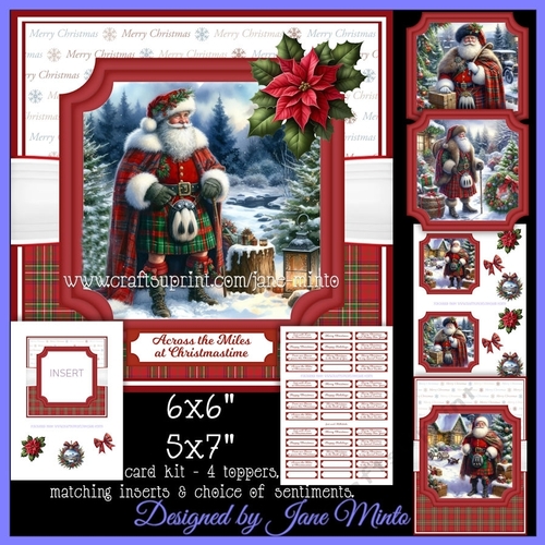 SCOTTISH SANTA - CUP1306381_57683 | Craftsuprint