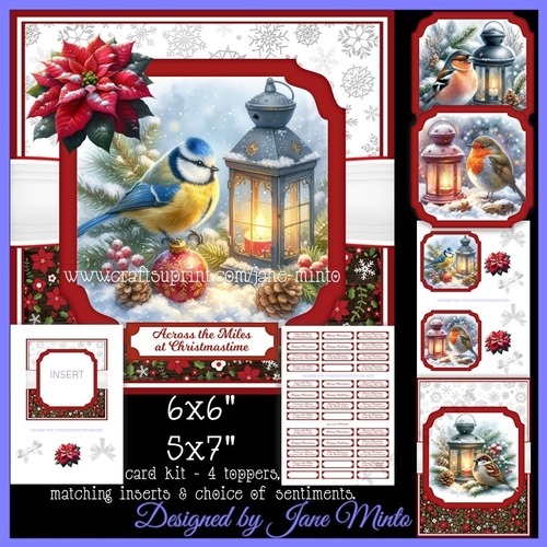 CHRISTMAS LANTERNS - toppers - CUP1308982_57683 | Craftsuprint