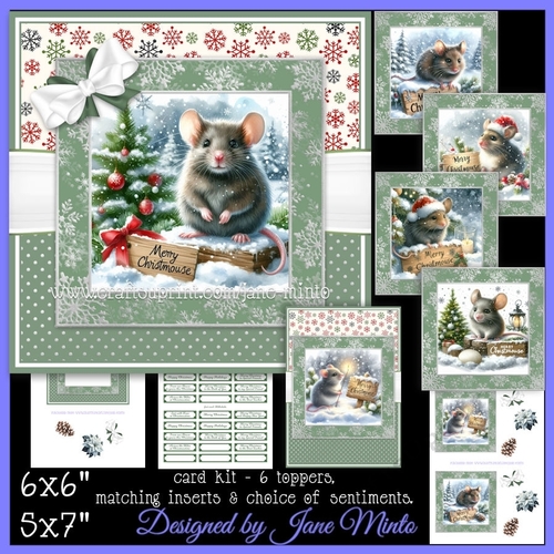 MERRY CHRISTMOUSE - CUP1349886_57683 | Craftsuprint