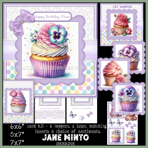 PRETTY CUPCAKES - CUP1378401_57683 | Craftsuprint