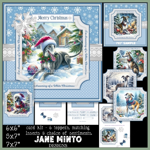 DREAMING OF A WHITE CHRISTMAS SET 3 - CUP1389279_57683 | Craftsuprint