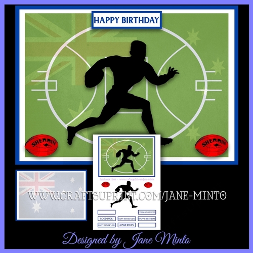 AUSTRALIAN FOOTY MINI KIT 7x5 - CUP881699_57683 | Craftsuprint