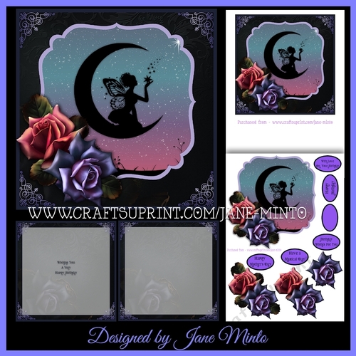 FAIRY MOON - CUP896263_57683 | Craftsuprint